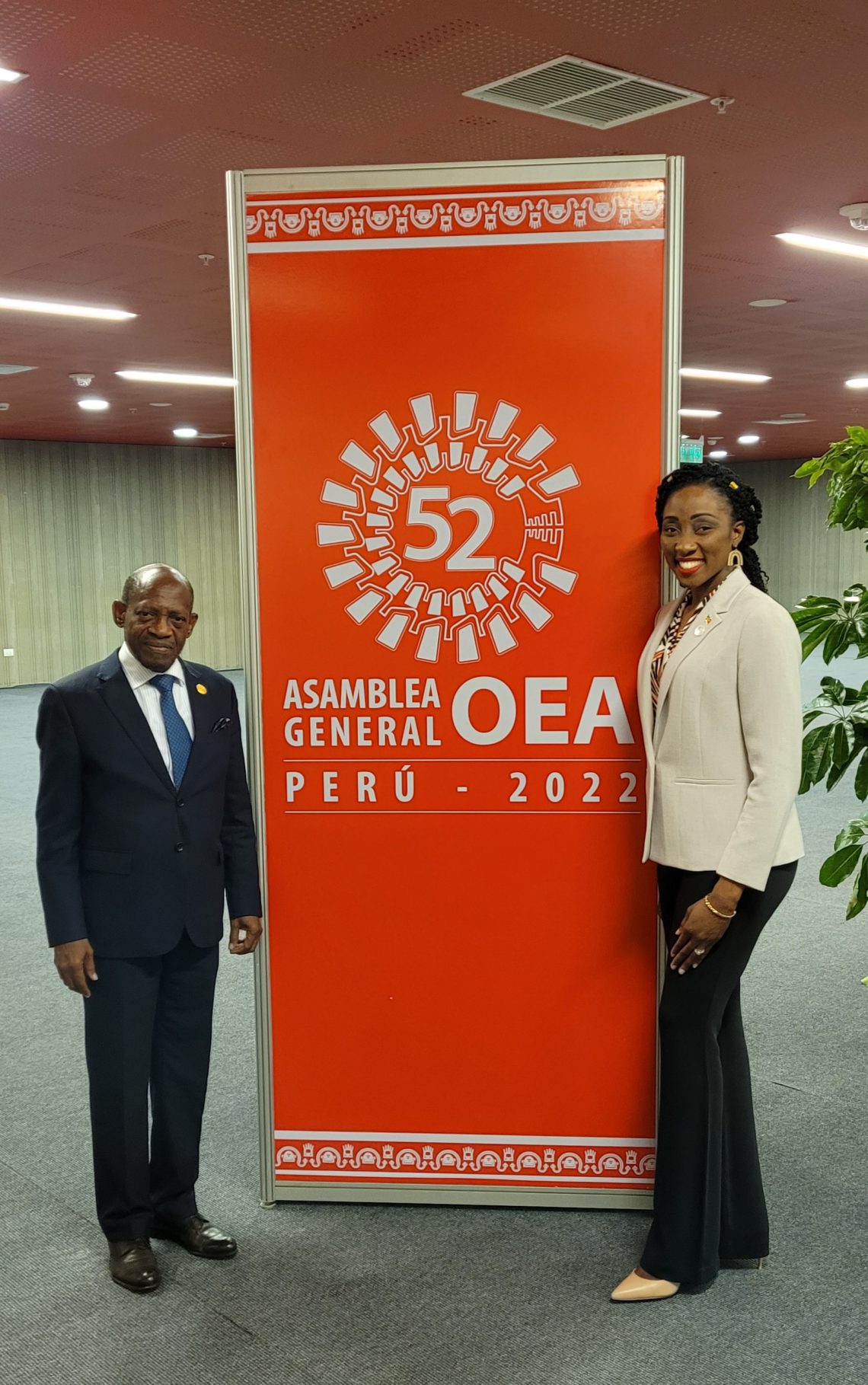 Foreign Minister Douglas attends 52nd OAS General Assembly in Lima ...