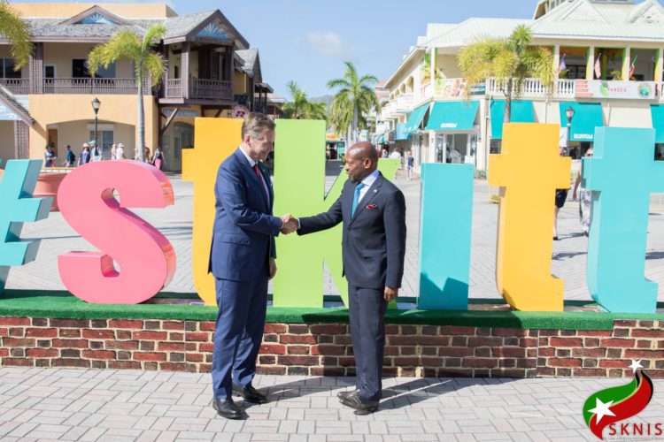 US-Ambassador-H.E.-Roger-Nyhus-and-Foreign-Minister-2 – SKNIS