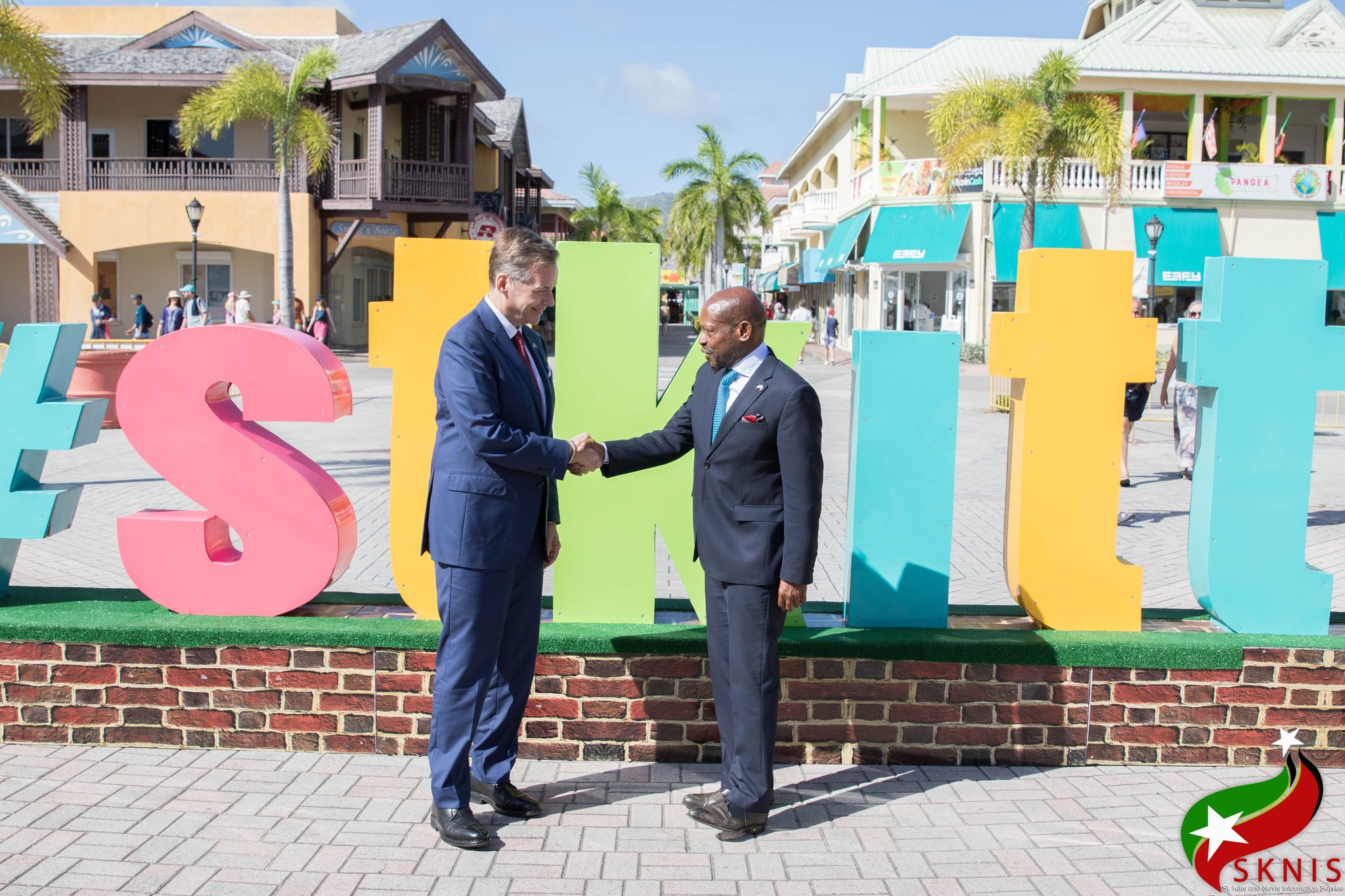 US-Ambassador-H.E.-Roger-Nyhus-and-Foreign-Minister-2 – SKNIS