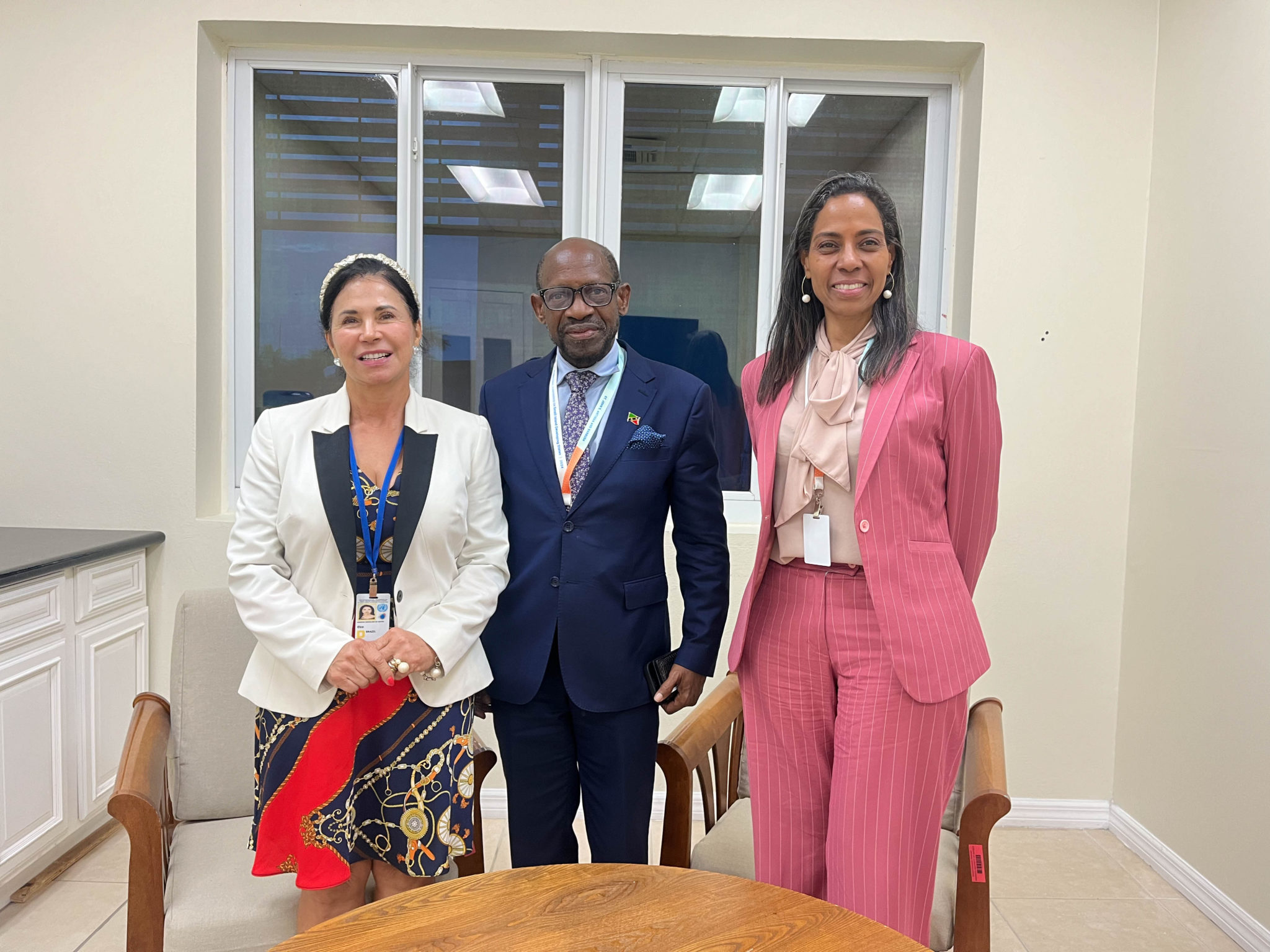 Dr. Douglas conducts Whirlwind Diplomacy - SKNIS