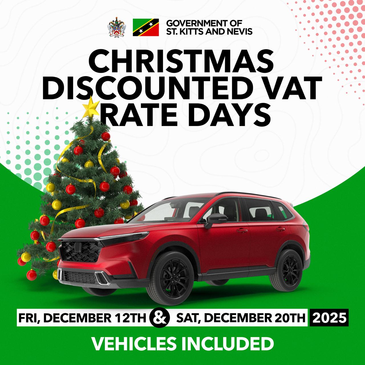 Government of St. Kitts and Nevis Announces Discounted VAT Rate Days ...