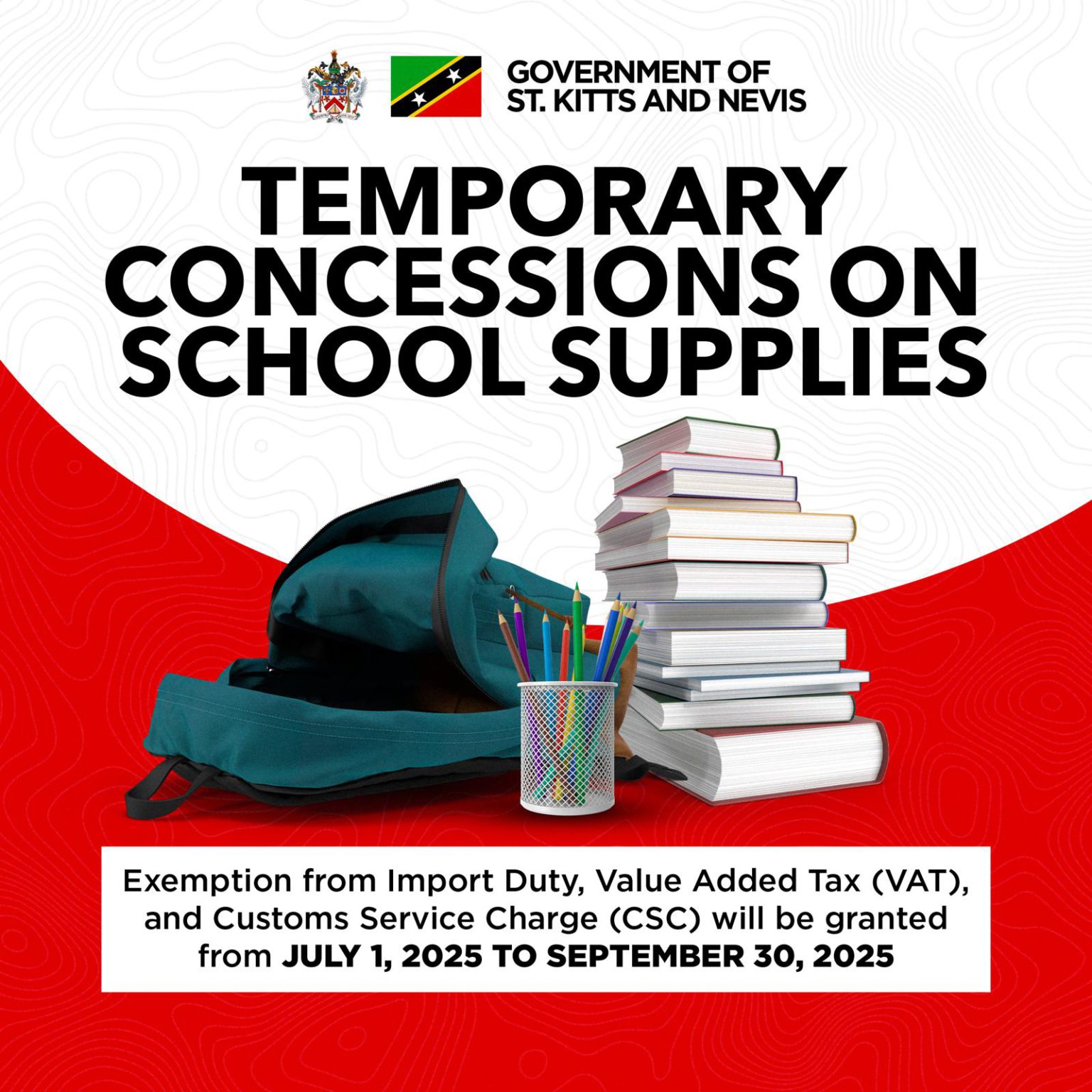 Government Announces Tax Relief on School Supplies for Back-to-School ...